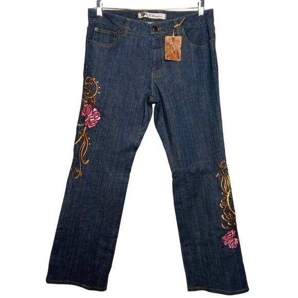 Disney | Jeans | Disney Princess Happily Ever After Embellished Jeans ...